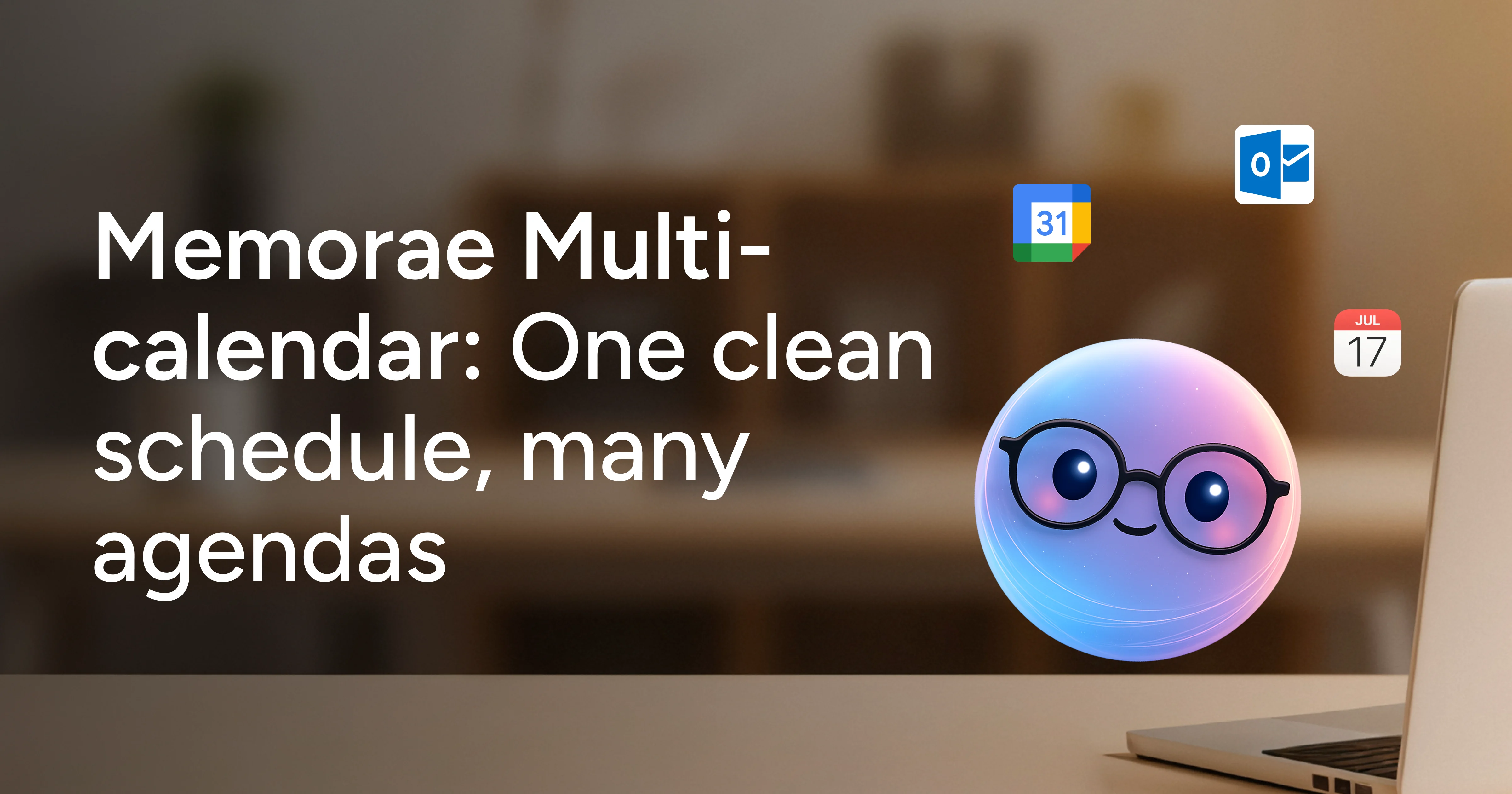 Memorae Multi-calendar | One clean schedule, many agendas